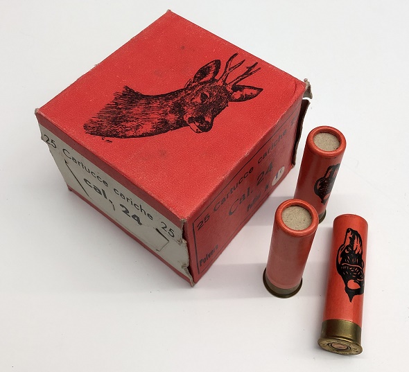 Seltene Munition: Kal. 24 Roma Gr. 10